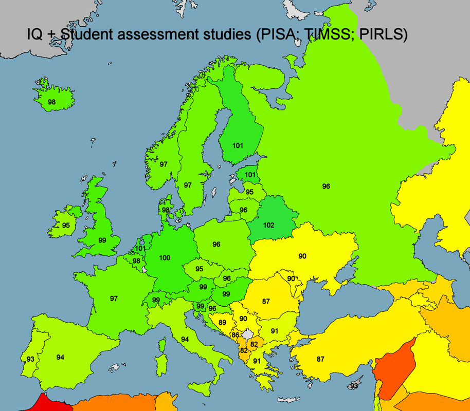 Atrocious European IQ scores - Page 20