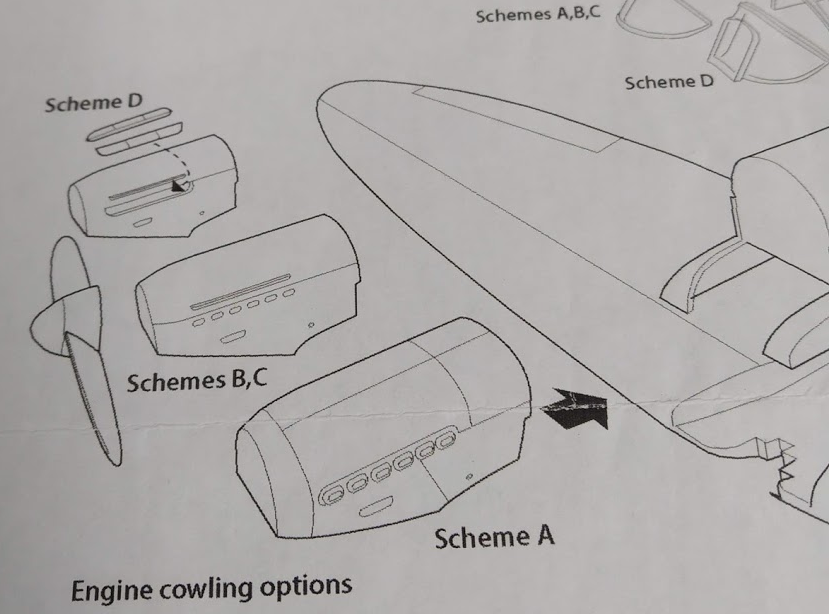 Spitfire Type 300 early Prototype: conversion with Airfix-Kit 4100 1:48 ...