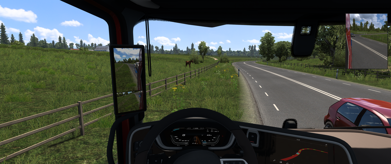 DAF blind spot sensor does not detect collision on the left side - SCS Software