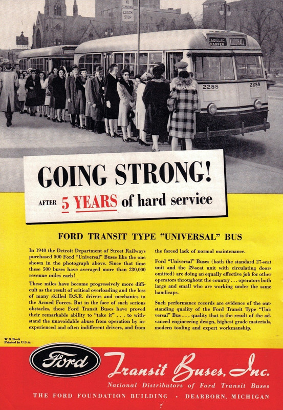 Transit Buses ( Ford) '45 Going Strong 3 — Postimages
