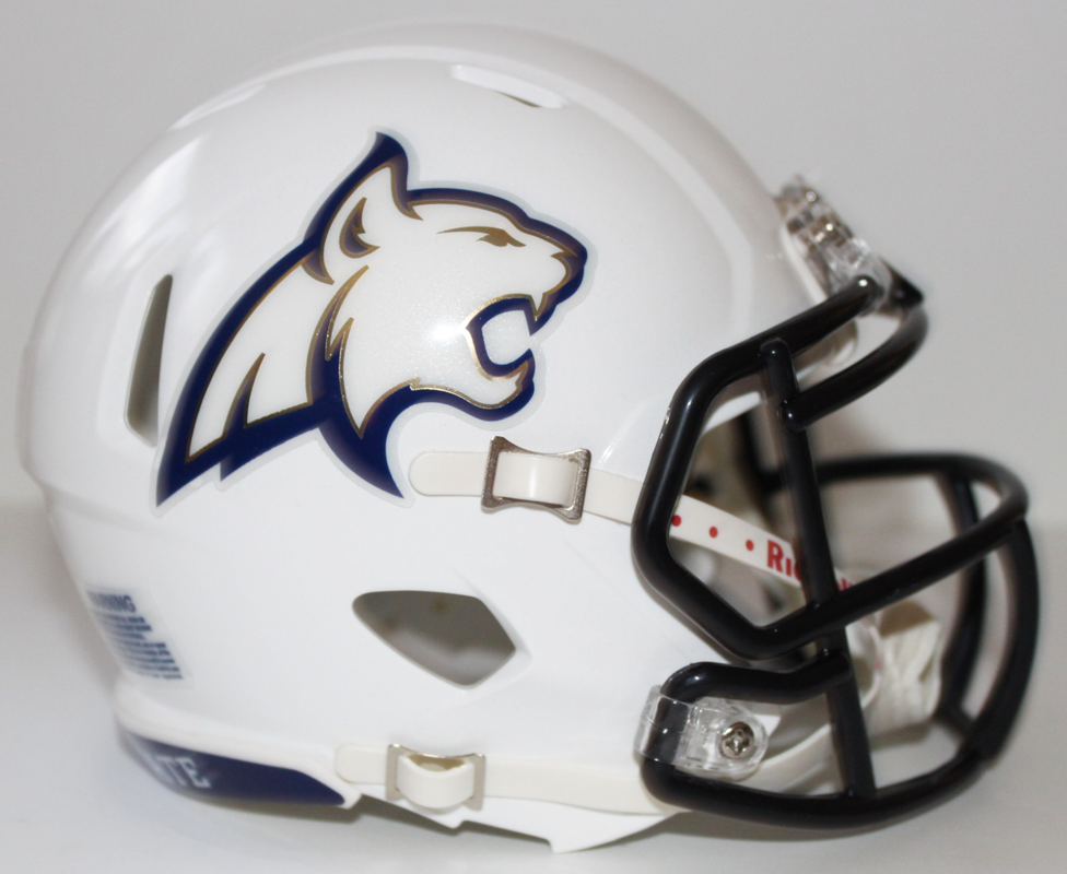 Cool Custom MSU Football Helmets - The Bobcat Nation