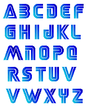 Sega Font Alphabet Letters animation by DJSpinja on DeviantArt