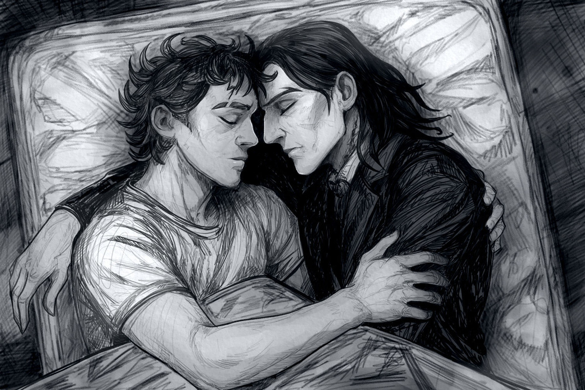 [Арт] Да нет её, причины… - Mo_of_all_trades, fandom Snarry 2025 ...