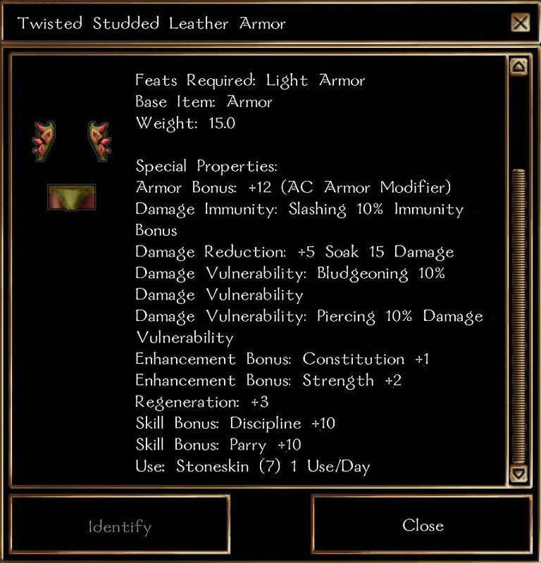 Twisted STudded Leather Armor — Postimages