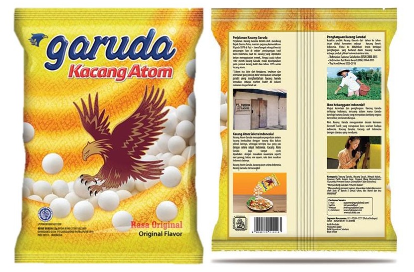 Jual Garuda Kacang Atom Original - 108g + 22 G Di Seller Garuda Snack ...