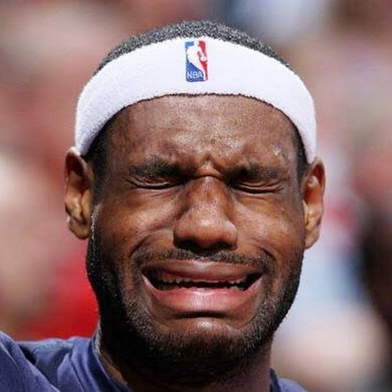 lebron crying — Postimages