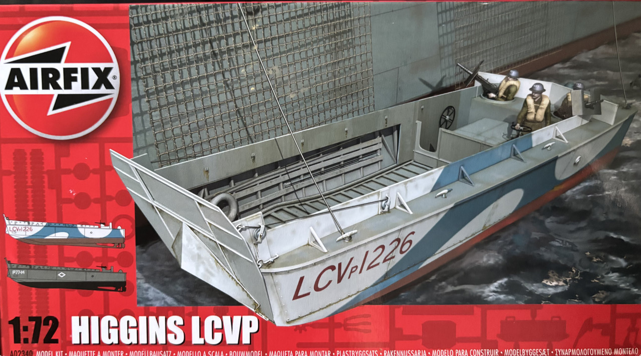 Airfix 1/72 Higgins Boat LVCP - Finished - 25/26 New Year Blitzbuild ...