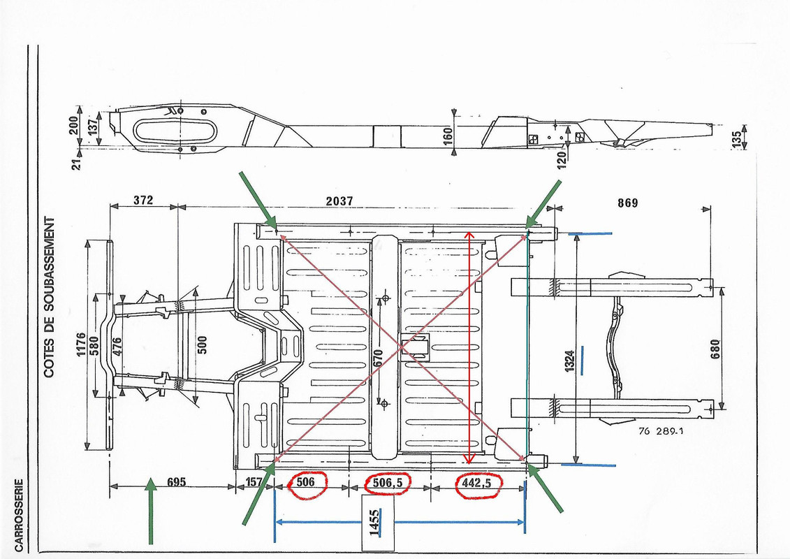 triangulation châssis — Postimages