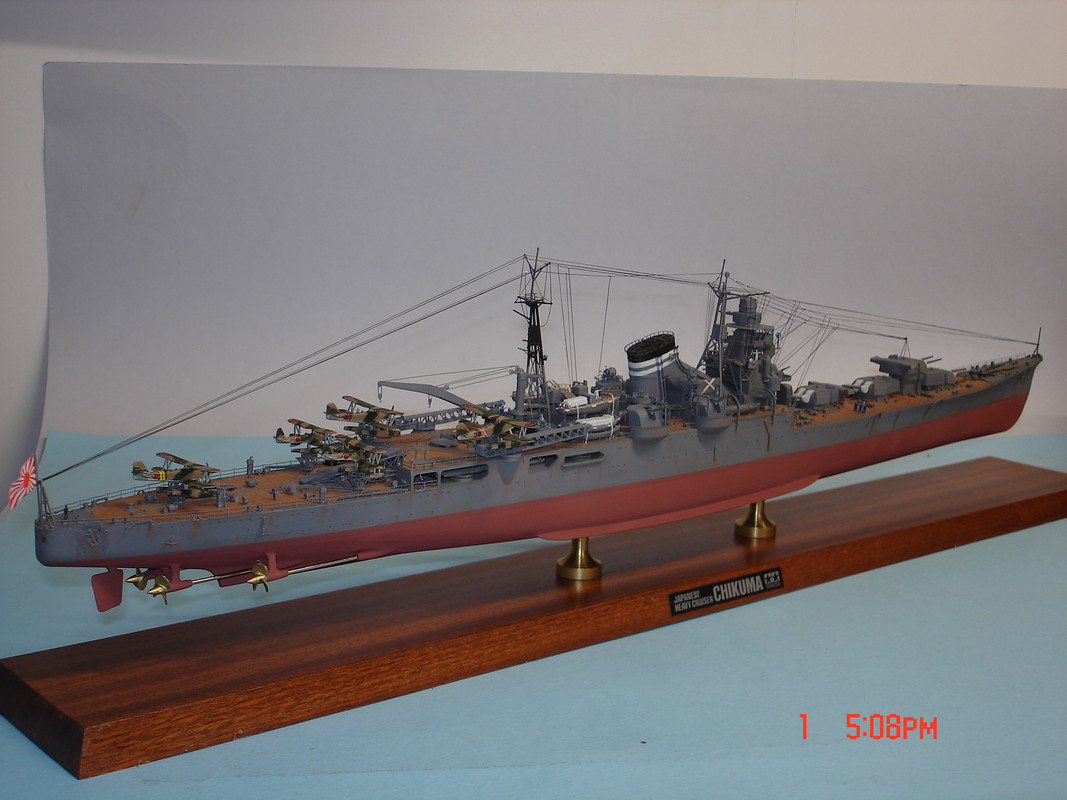 Chikuma 1/350 Tamiya - Ready for Inspection - Maritime - Britmodeller.com