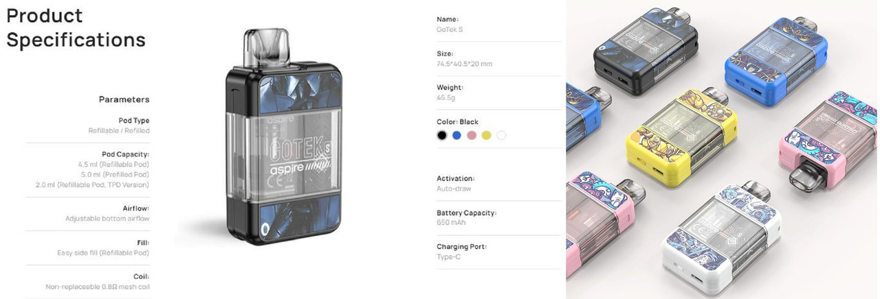 Aspire Gotek S and Gotek X Review By Frenkyou | E-Cigarette Forum
