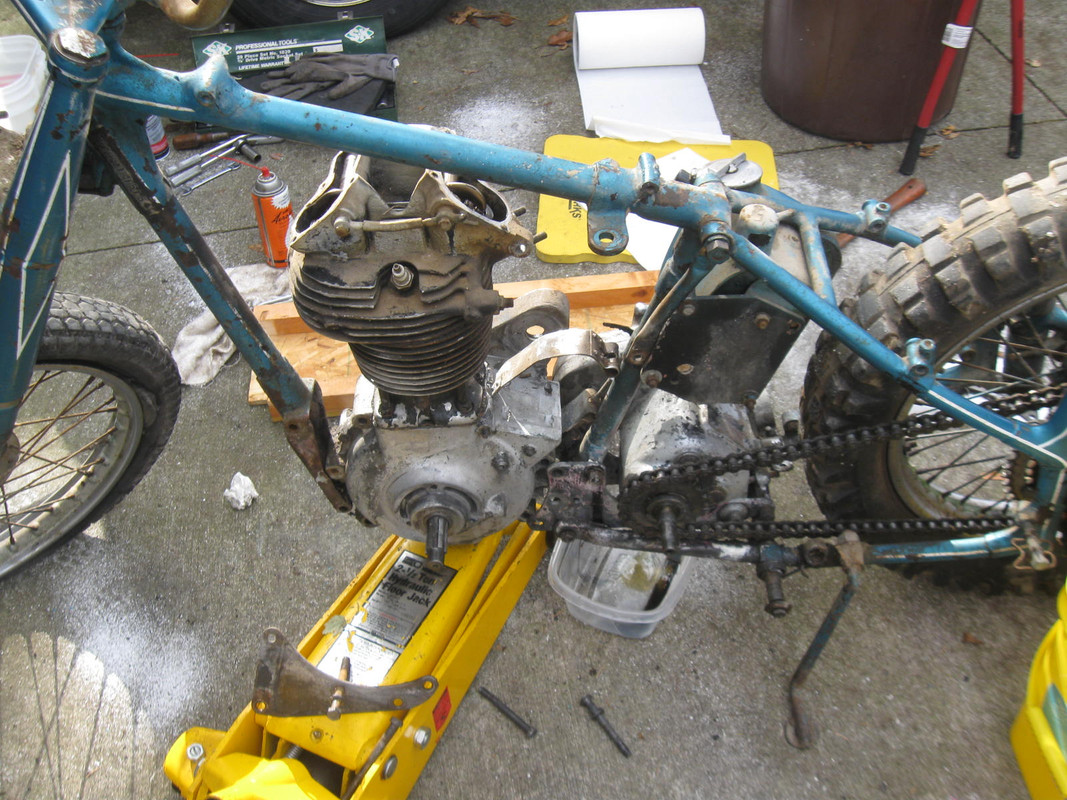 1951 ZB34A Motor out Today - Britbike forum