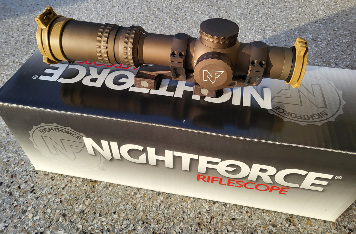 Nightforce ATACR 1-8x F1 Dark Earth w/ ULTRAMOUNT - AR15.COM