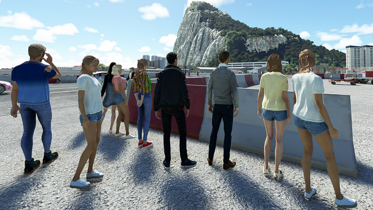 Gibraltar Scene via RDPresents SamScene3D - The AVSIM Screen Shots Forum - The AVSIM Community