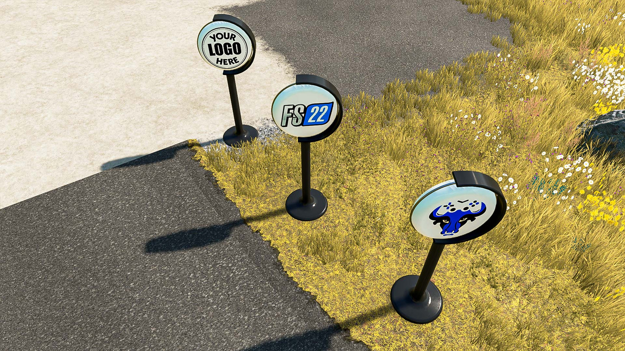 Personal Sign Mod for Farming Simulator 22 FS22 Mods | MyGamesteam