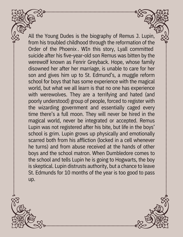 Cover Art for ALL THE YOUNG DUDES by MsKingBean89 - Imogen_Northwood ...