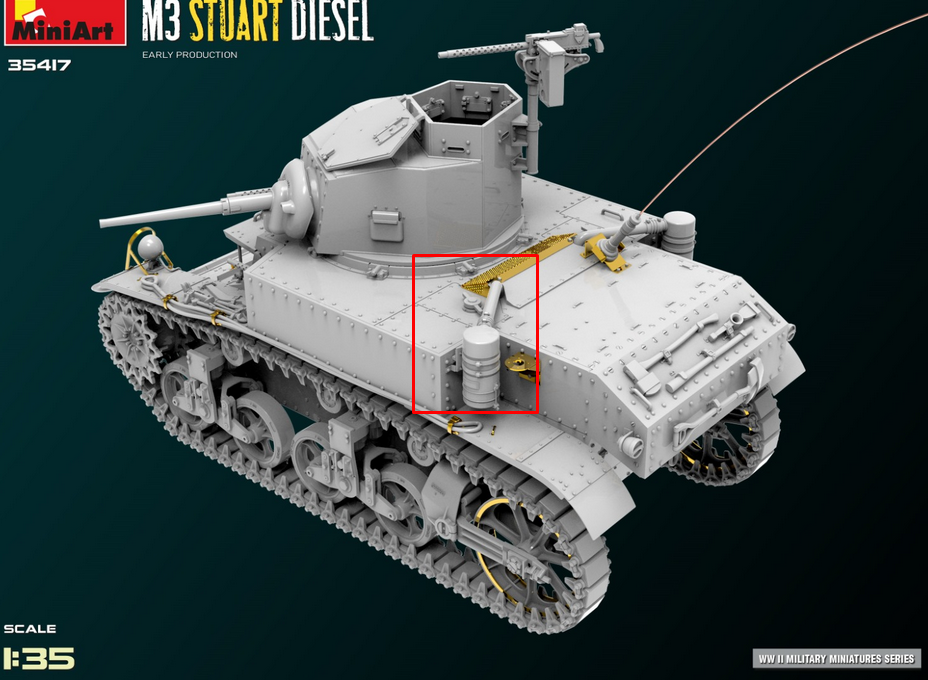 M3 Stuart Diesel Guadalcanal, cupola type and other issues - AFV WWII ...