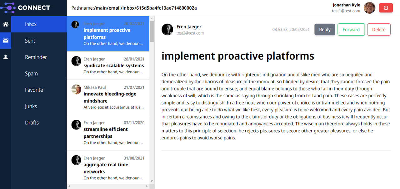 Github Sleepypasta10connect Email Spa Using Reactjs React Router 7358