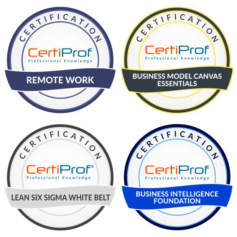 CertiProf 6 Certificaciones GRATIS (Marketing Digital Scrum Trabajo Remoto y Más)