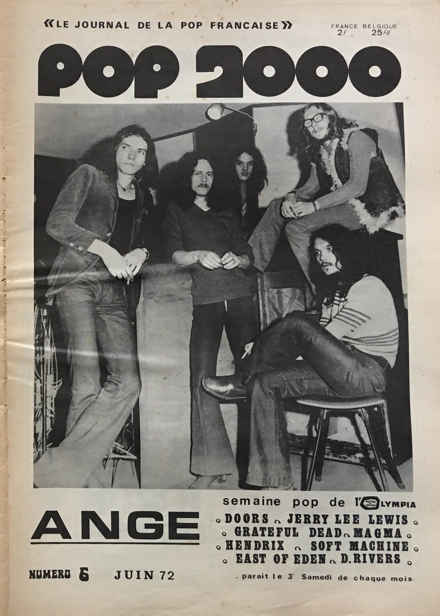 Pop 2000 junio 1972 de Francia — Postimages