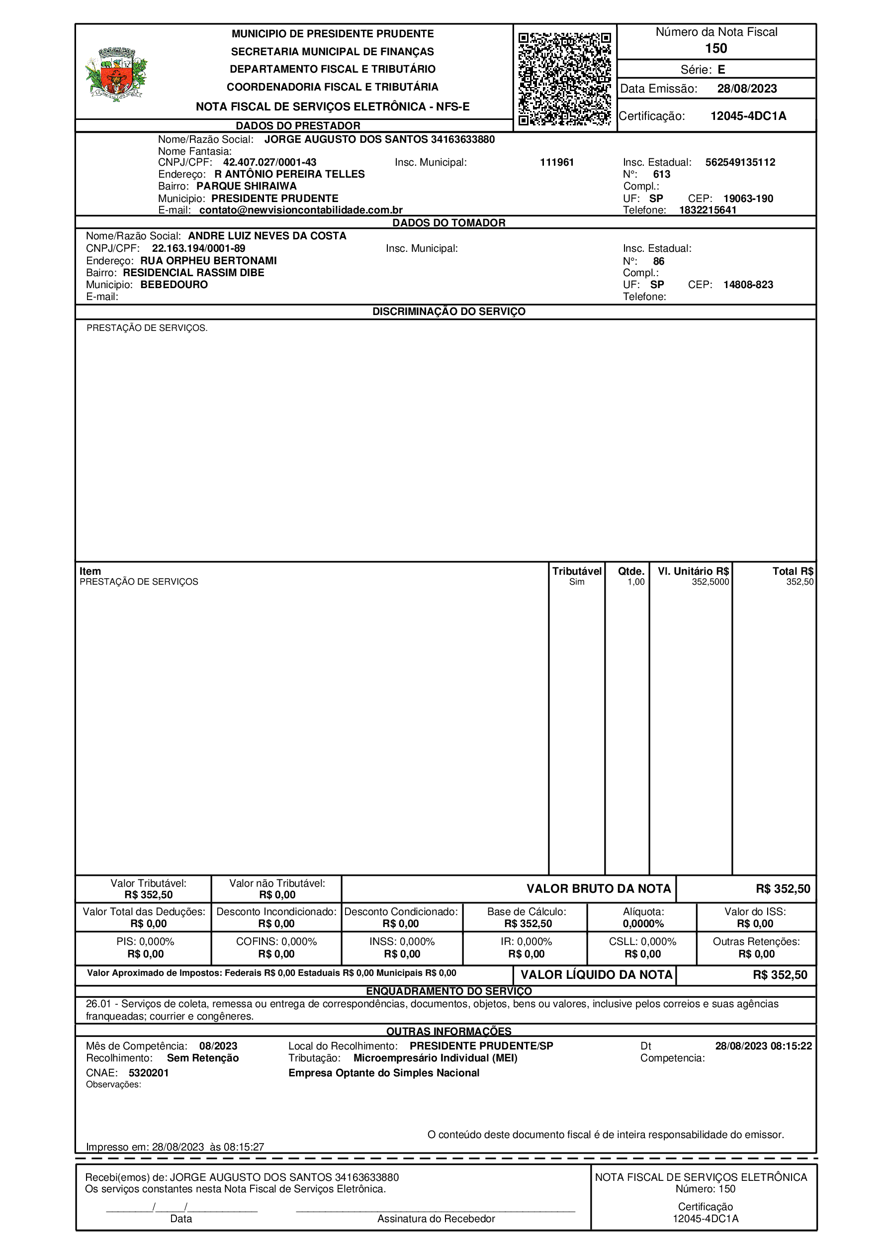 BRENDA 352,50 — Postimages