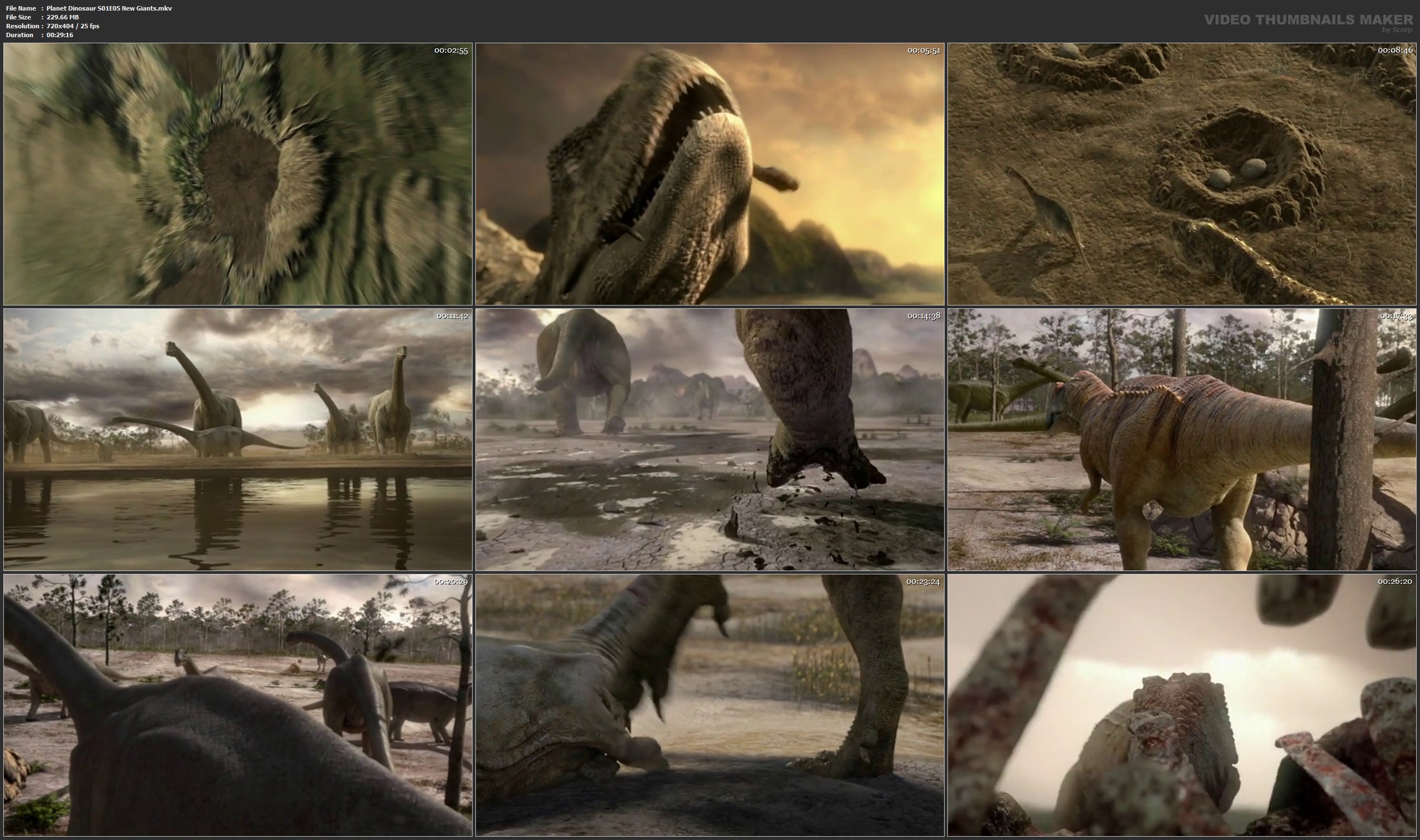 Planet Dinosaur S01 E05 New Giants mkv — Postimages