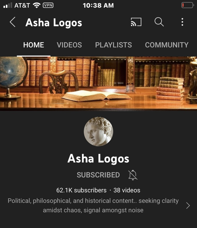 May I introduce you to a fantastic YouTube Channel - Asha Logos ...