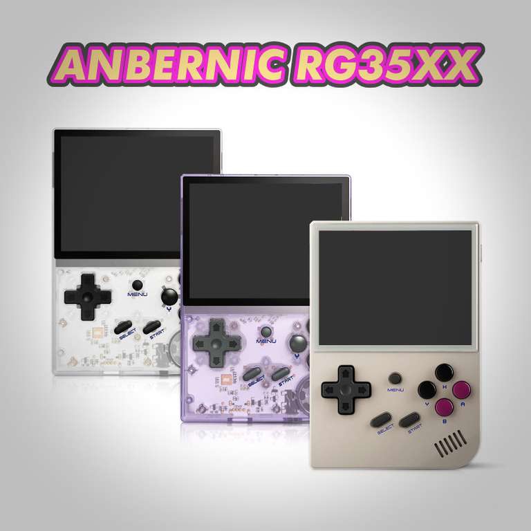 Aliexpress Anbernic RG35XX | 64 GB | Disponible todos los colores