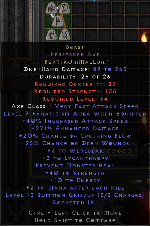 Perf Beast Ba - Topic - d2jsp