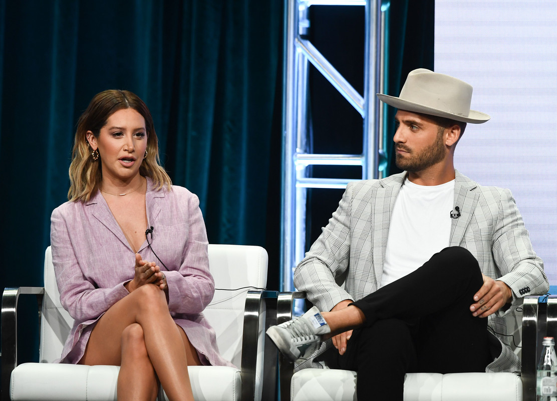 Ashley Tisdale Crossed Legs at TCA Summer Press Tour in Beverly Hills ...