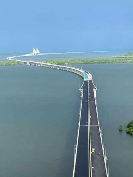 Jambatan Merentangi Sungai Pandaruan Rapatkan Lagi Malaysia- Brunei ...