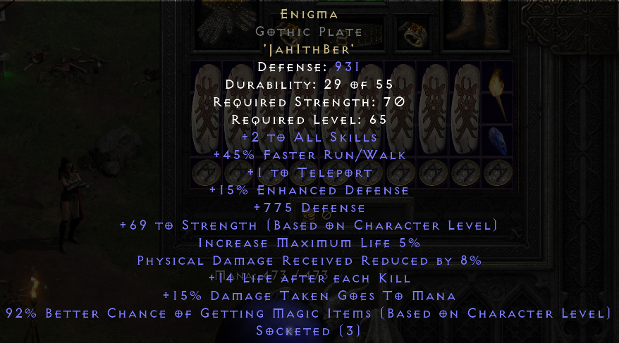 God-like Enigma | Gothic Plate 15/775 - Topic - d2jsp