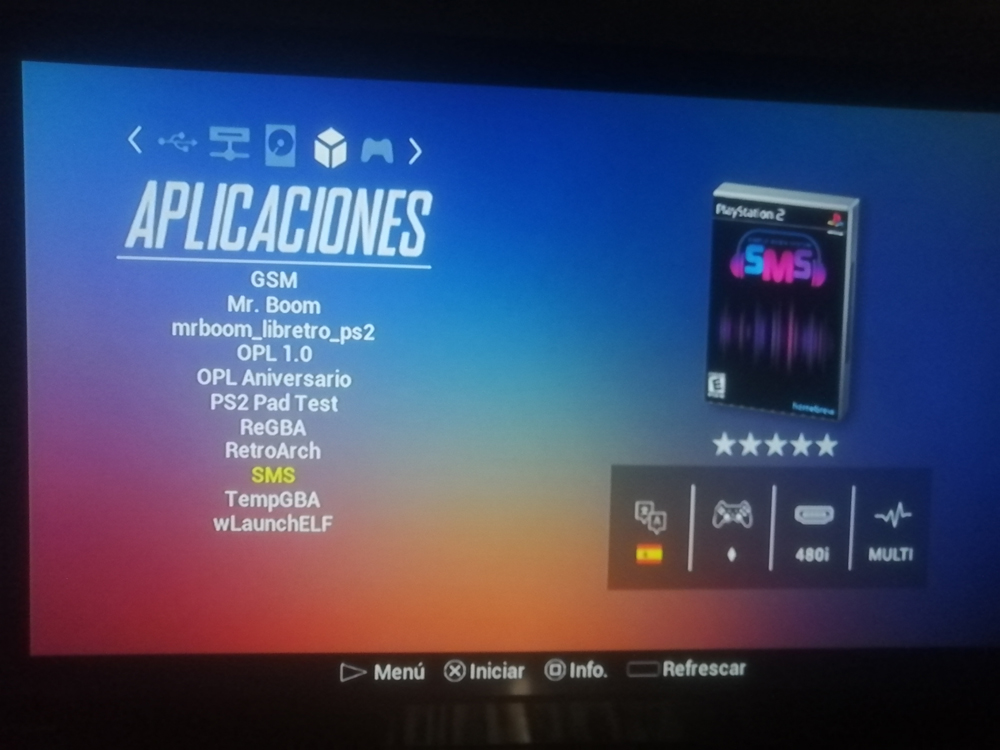 PS2 - [OPL THEME] N-Glass Remix - Supports All OPL | PSX-Place