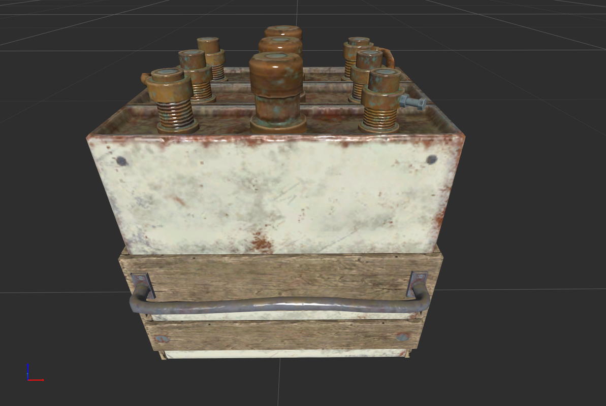 HFs - Makeshift Battery remodel at Fallout 4 Nexus - Mods and community