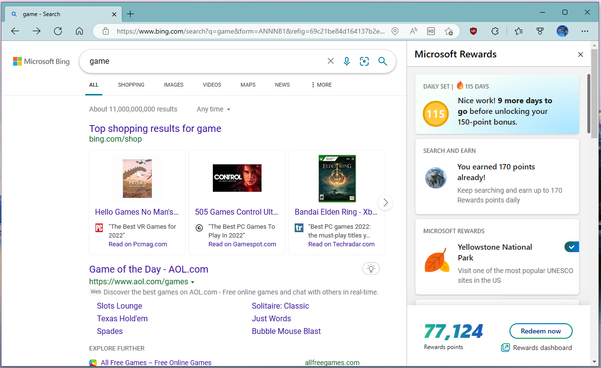 Bing on Desktop/Laptop question, Does anyone else have this super ugly ...