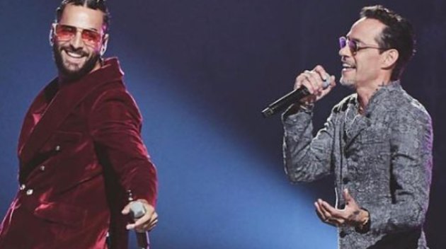 Así festejó Maluma su éxito en los Premios Lo Nuestro