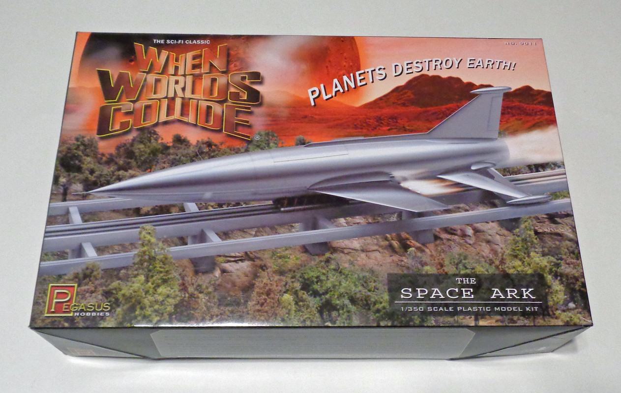 Progress Build of Pegasus Hobbies Space Ark Spaceship From When Worlds ...