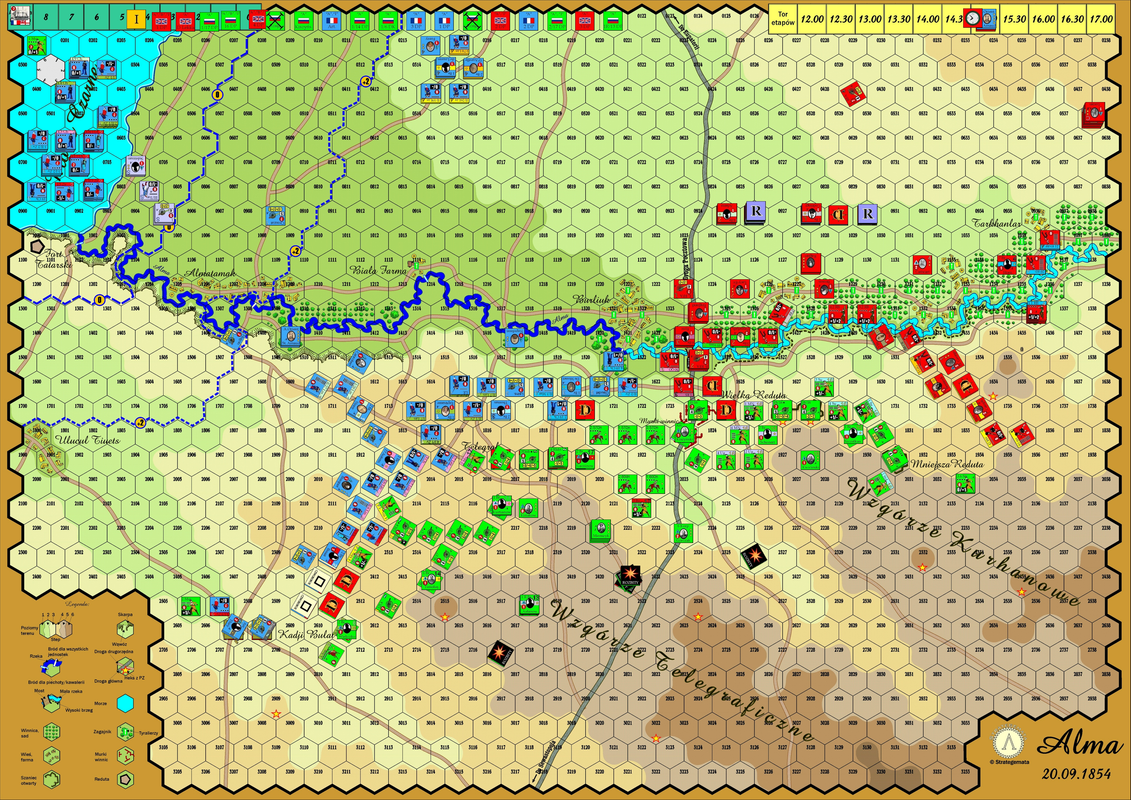 Battle of the Alma Map — Postimages
