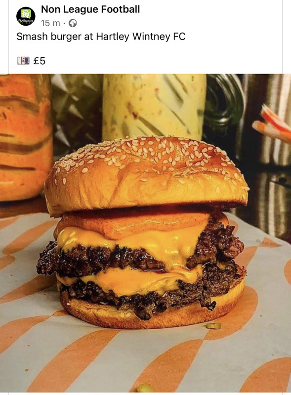 Smashburger at Hartley Wintney FC | FollowFollow.com