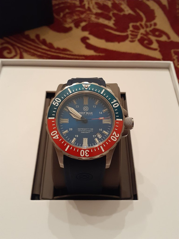 Deep Blue Daynight 41mm Tritdiver | WatchUSeek Watch Forums