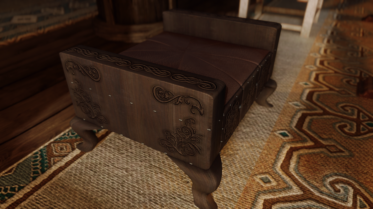 Halffaces - Diverse (BOS) noble chair (Lite) at Skyrim Special Edition ...