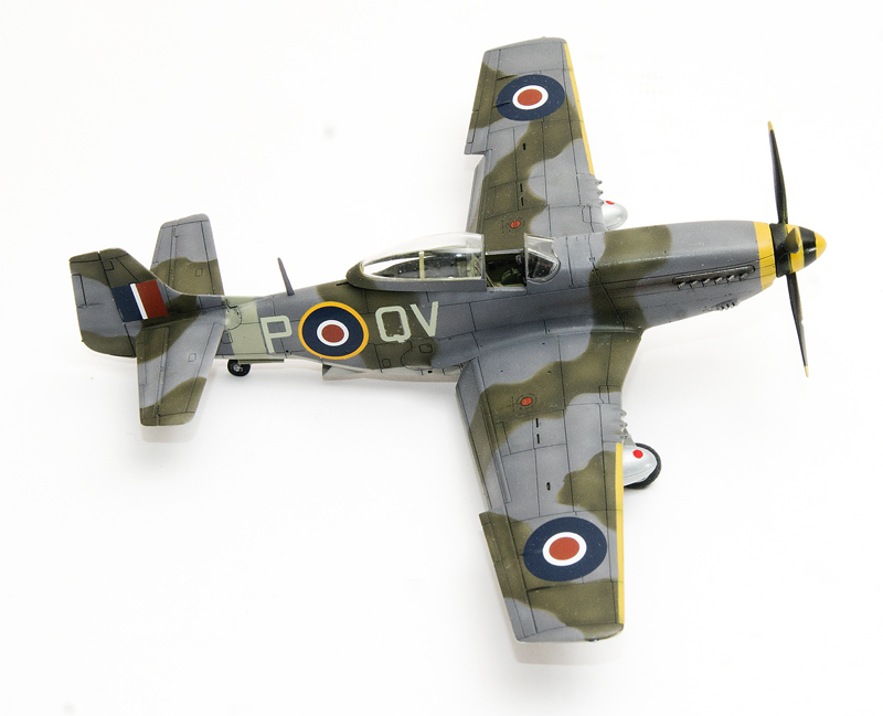 1/72 Airfix Mustang IV (Freightdog Conversion) "RAF 19.Squadron ...