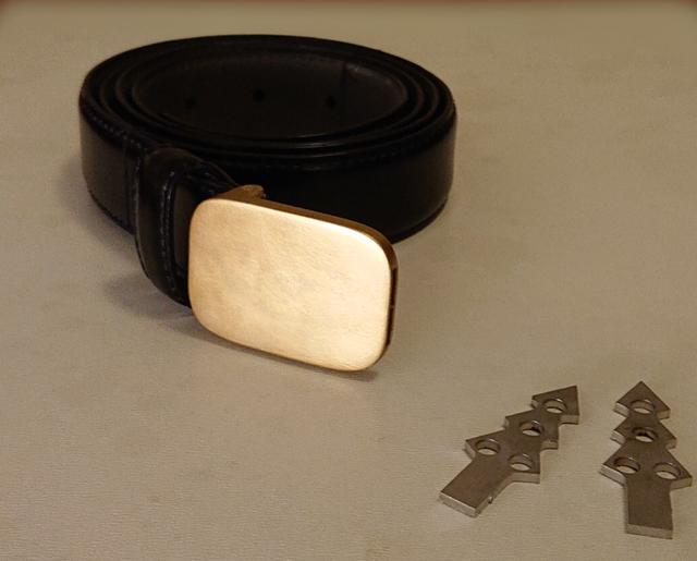 a typical leather belt... male, size 34 buckle, notch — ajb007