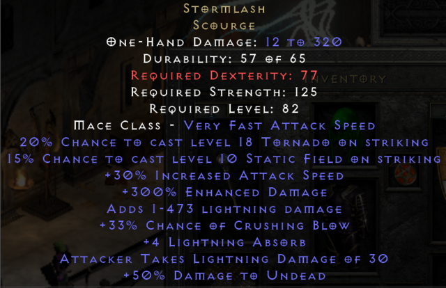 Stormlash 290ed+ The Grandfather 245+ed - Topic - d2jsp