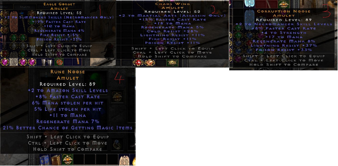 O Crafted Amulet - Topic - d2jsp