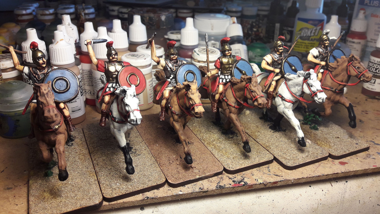 Scipios army PUNIC W 54 MM 9021 Roman Cavalry 02 — Postimages