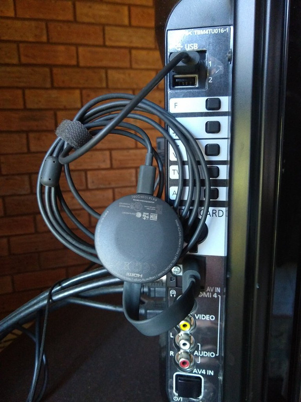 USB power adapter to fit behind wall mount TV? - Home theatre