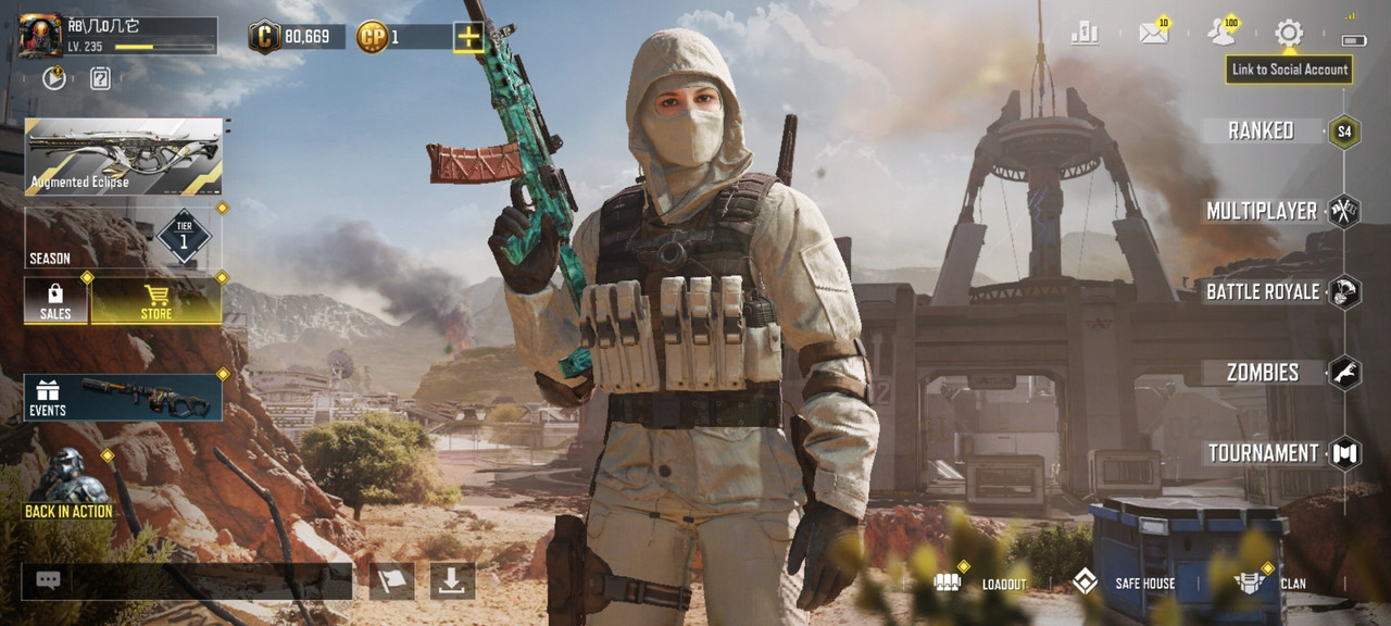 Buy mythic gun 1 | legend gun 8 | LVL 235 | Epic Guns 82 | characters ...