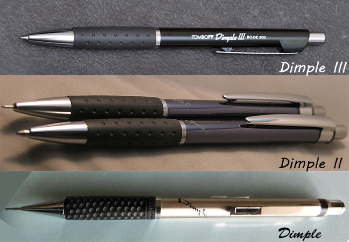 TOMBOW Dimple series -- not all that bad, depending upon the version ...