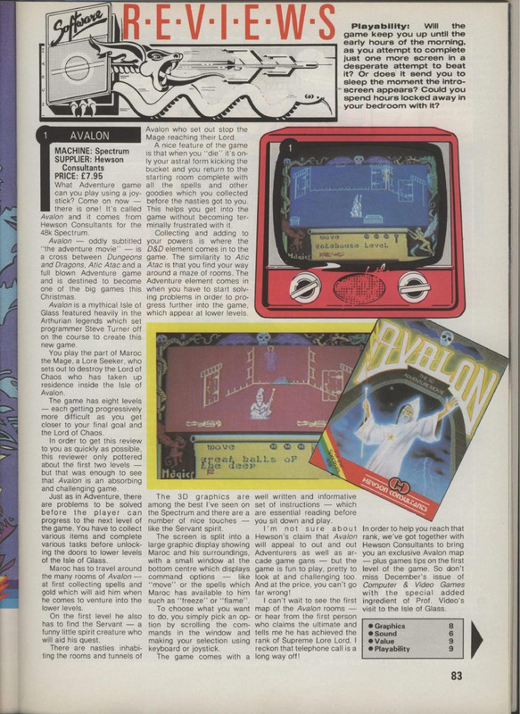 Computer And Video Games 037 Nov 1984 0082 — Postimages