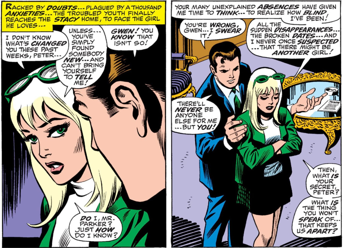 Peter Parker And Gwen Stacy Quotes